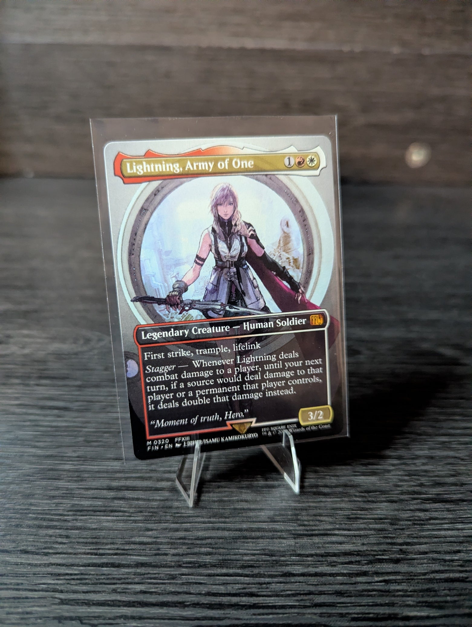 Lightning, Army of One – C3 Leo's Chase Cards and Collectibles